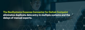 NeoSystems Expense Connector | Integrate Costpoint & Concur